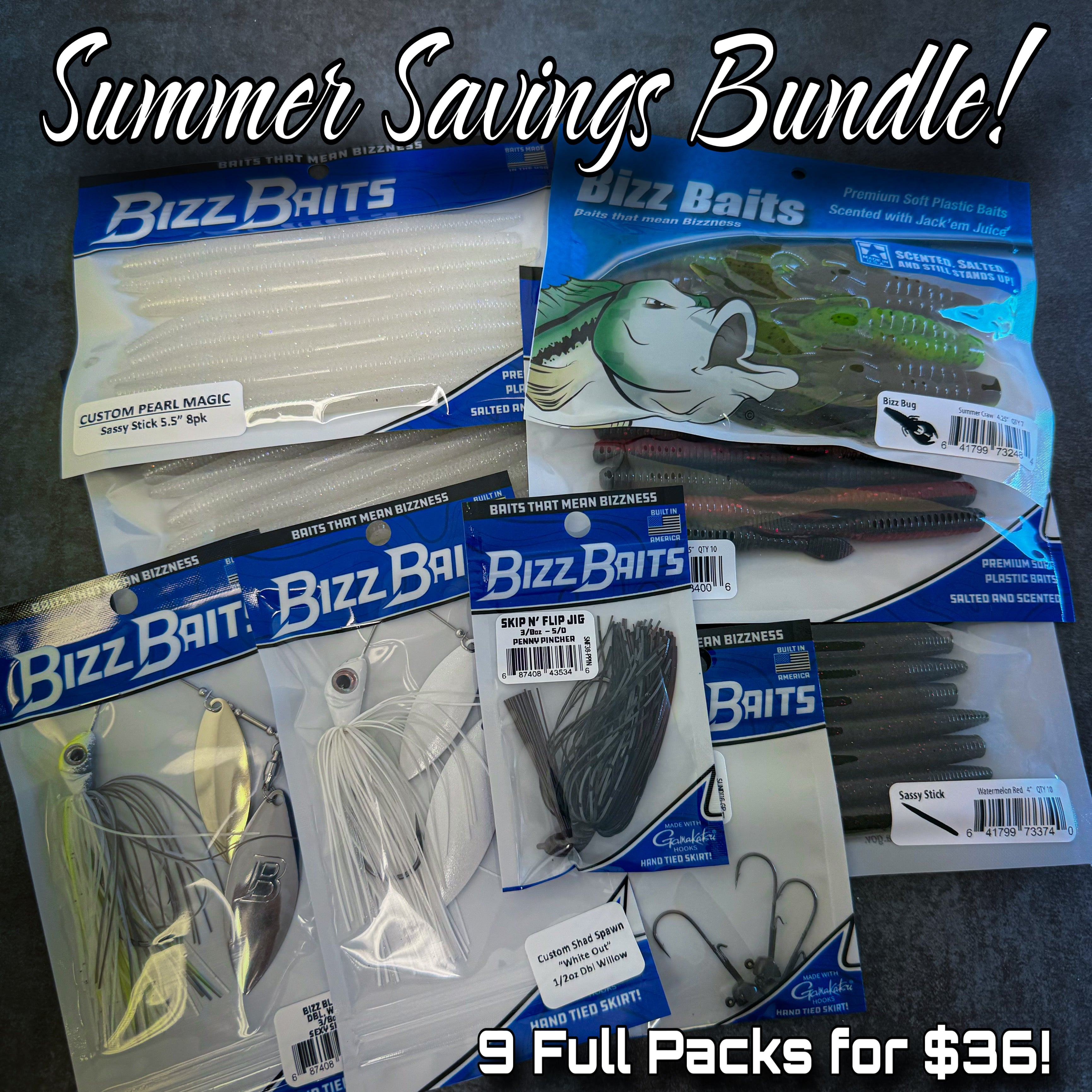 Fishing Bundles | Quality Fishing Bait Bundles | Bizz Baits